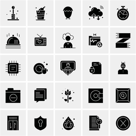 Gear Controls Profile Use Icons Flat And Line Filled Icon Set Vector
