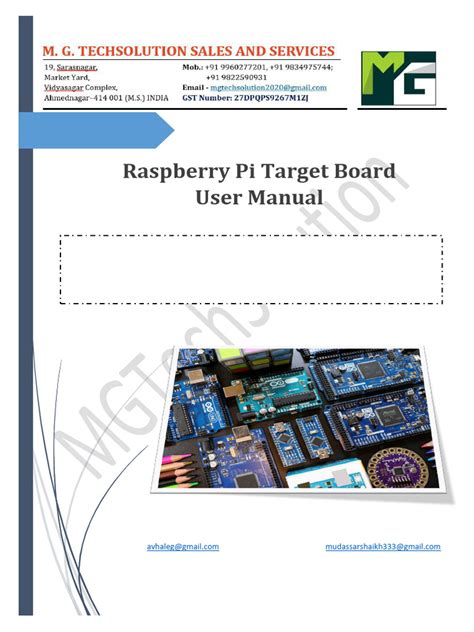 Mgtechsolutionraspberry Pi User Manual Pdf Light Emitting Diode
