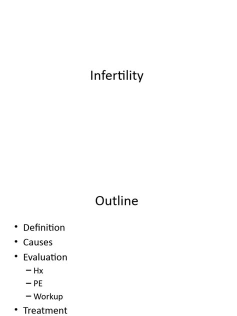 11 Infertility Pdf Sexual Anatomy Gynaecology