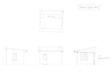 Building Wagga Signal Box Construction Pt 1