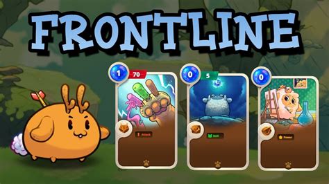 New Frontline Axie Origin Axie Infinity Gameplay Youtube
