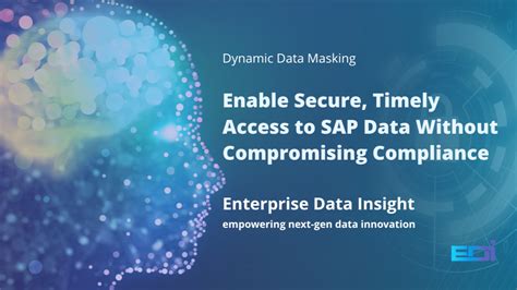 Dynamic Data Masking For Sap Secure Data Access Without Sacrificing
