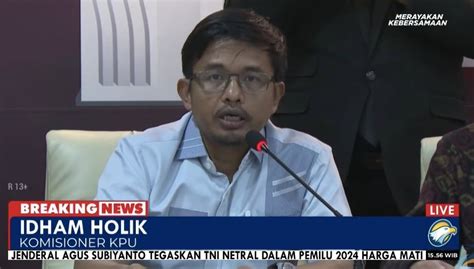 Link Live Streaming Pengundian Nomor Urut Paslon Capres Cawapres 2024