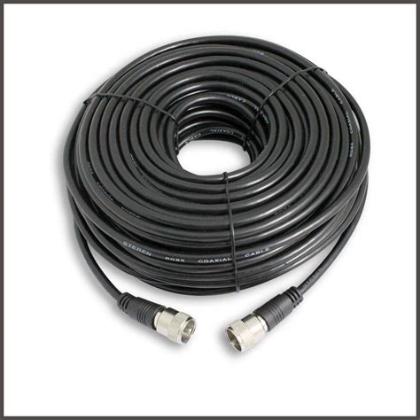 100Ft Rg 8X Mini 8 Coax Pl 259 Male To Male Amateur And Ham Radio