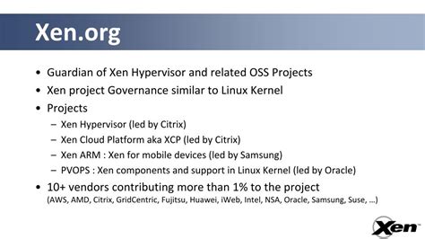 Ppt Virtualization In The Cloud Featuring Xen Powerpoint