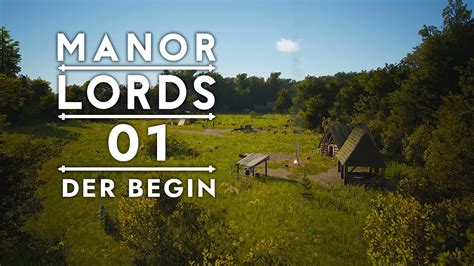 1 Ein Neues Dorf Entsteht Let S Play Manor Lords Gameplay Early