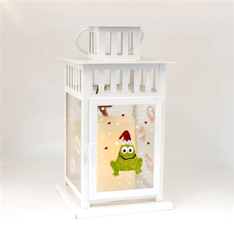 Mistletoad Lantern Fused Glass Art Glass By Heather
