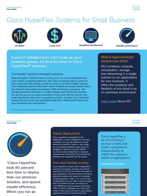 Cisco Hyperflex Architecture 2019 Pdf Cloud Computing Scalability