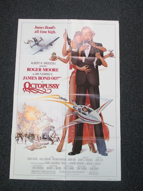 James Bond Octopussy Movie Poster Crowemag Toys
