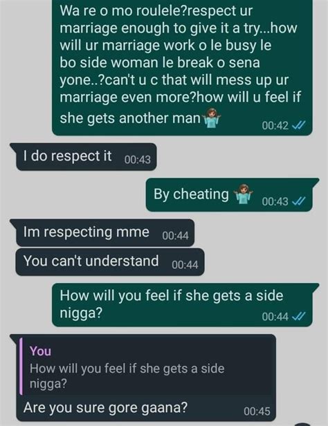 Lady Exposes Married Man By Posting Screenshots Of Their Chat Online