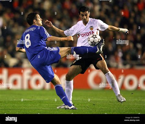 Soccer Uefa Champions League Quarter Final Second Leg Valencia