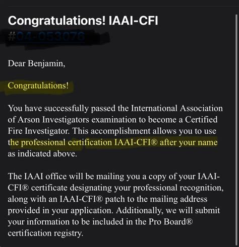 Benjamin Benfield Iaai Cfi V Nafi Cfei Iaai Fit Pi On Linkedin Iaai