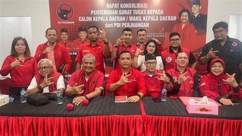 PDIP Bilang Tidak Hentikan Proses Pencalonan Meski Bakal Cabup Batubara Zahir Ditangkap