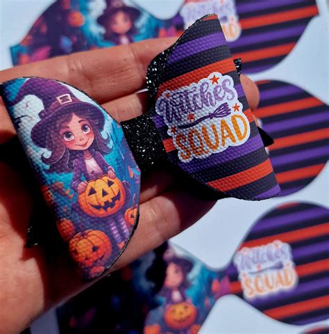 Witches Squad Printed Loops Pixie Dot Craft Supplies