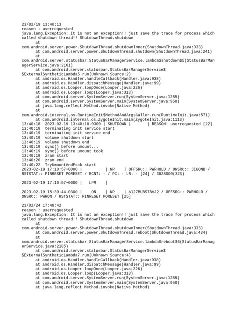 Power Off Reset Reason Backup Pdf Java Programming Language Oracle Acquisitions