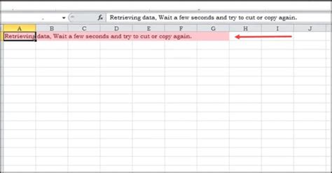 How To Fix The “retrieving Data” Error Message Solved
