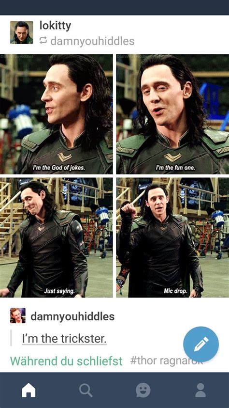 Loki Is The Fun One Loki Thor Loki Laufeyson Marvel Dc Comics