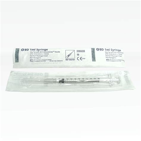 Jual Spuid Bd Syringe 1 Ml 1 Cc Shopee Indonesia
