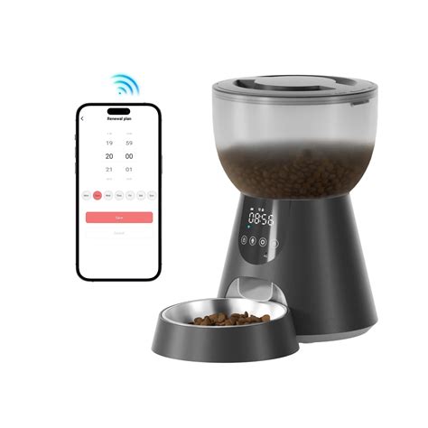 Petwant Factory Price 4l Visible Automatic Wifi 2.4g&5g Pet Stainless ...