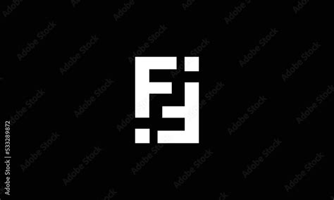 Modern And Strong Letter Ff Initials Logo Design Stock Vector Adobe Stock