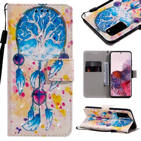 Para Galaxy S Funda De Cuero Con Tapa Horizontal De Pintura D Con Soporte Ranura Para