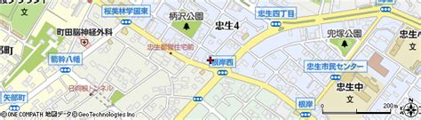 東京都町田市忠生4丁目1の地図 住所一覧検索｜地図マピオン