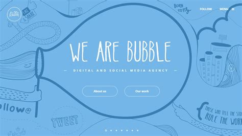 Bubble Flat Ui Design Trends