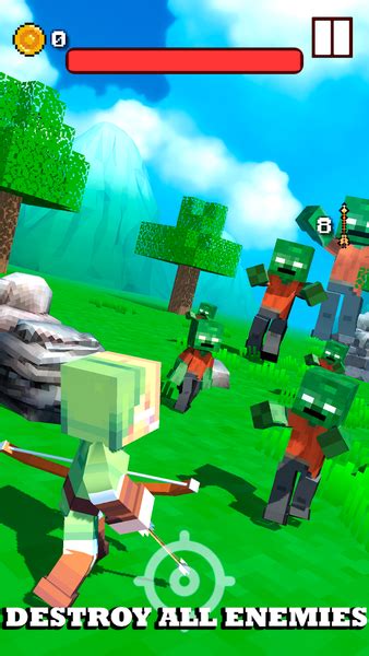 دانلود بازی Craft Blocky Archer اندروید بازار
