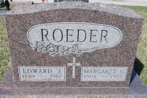 Edward Jacob Roeder 1899 1987 Mémorial Find A Grave
