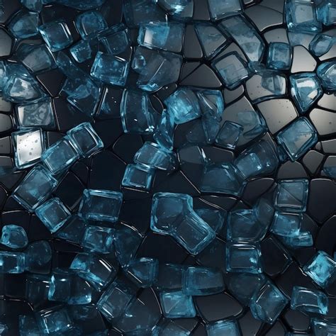 Premium Ai Image Glass Texture
