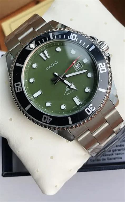 Does This Green Dial Casio Duro Exist R Casio