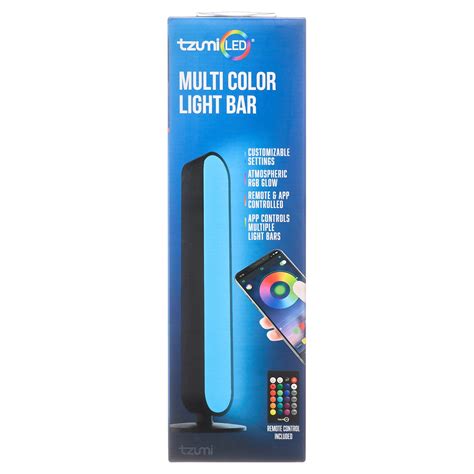 Auraled Multicolor Led Light Bar Remoteapp Controlled Atmospheric Led