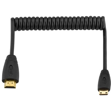 Cable Elvid Hdmi A Mini Hdmi 4k Espiral De 28 A 91 Cms Hdmiac 030 C