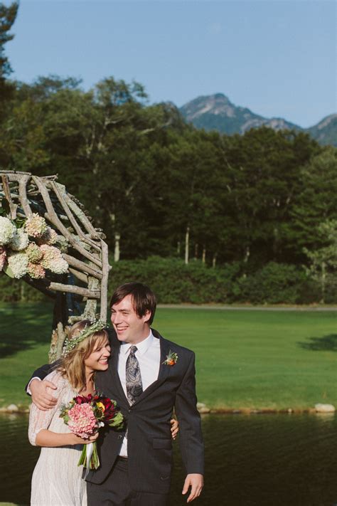 Bohemian Chic And Oh So Intimate Wedding