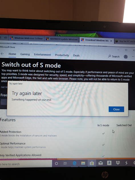 i keep getting this error i just baught this laptop r windows10