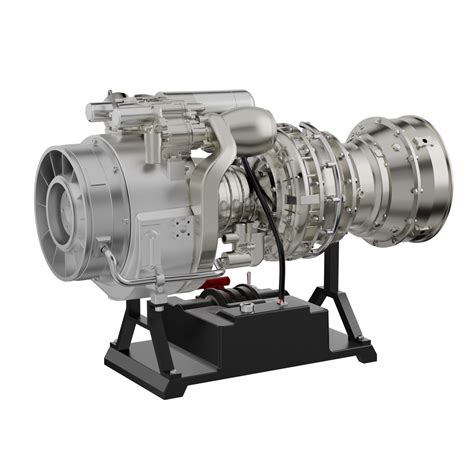 Teching Full Metal Working Turboshaft Engine Model Kit Build Your Own Turboshaft Engine That