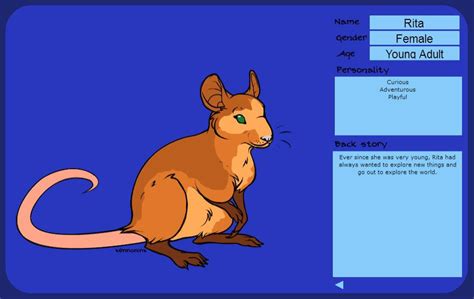 Rat Oc Rita By Coraline1408 On Deviantart