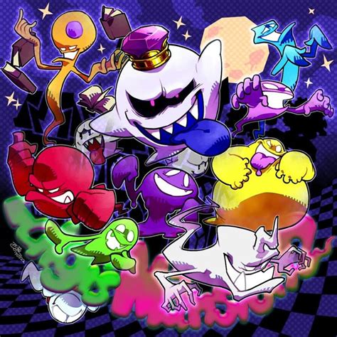 Luigis Mansion Ghosts Super Mario Art Mario Fan Art Mario Art