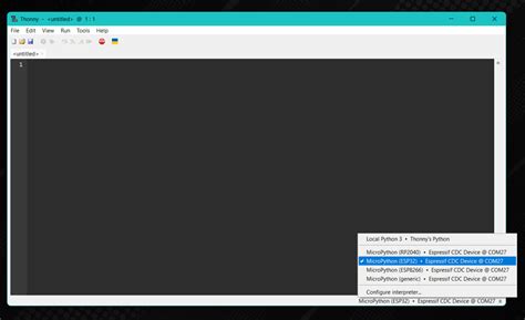 Pydrone A Beginners Guide To Micropython Drone Ide And Device Configuration