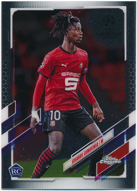 Yahooオークション Eduardo Camavinga 2020 21 Topps Chrome Uefa C