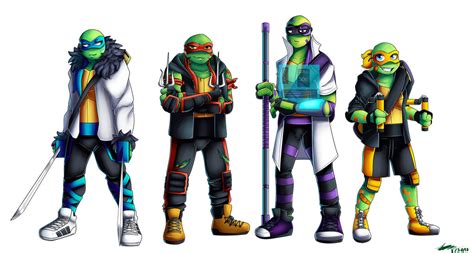 Tmnt Tang Shen Au By Ithiliam On Deviantart