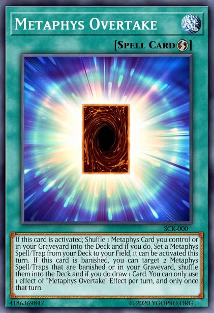 I Made Metaphys Support Cards I Tried To Make Them Not Too Powerful While Also Having Synergies