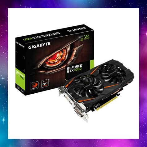 Vga การ์ดแสดงผล Gigabyte Geforce Gtx 1060 Windforce Oc 6gb ใช้งานปกติ