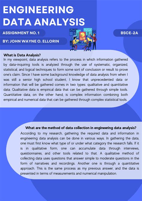 Ellorin, JOHN Wayne Assignment 1 Engineering DATA Analysis - DATA ANALYSIS ENGINEERING BY: JOHN ...