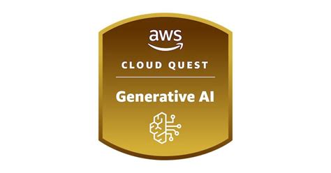 Prakash Muralidharan On Linkedin Aws Cloud Quest Generative Ai Was