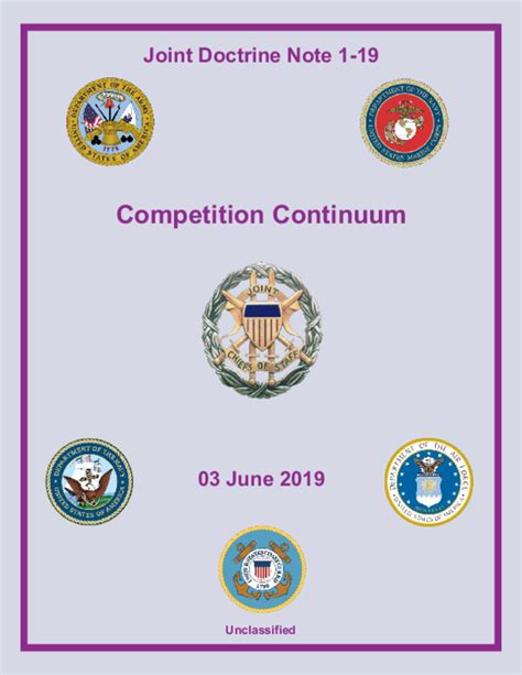 Pdf Competition Continuum Joint Doctrine Note 1 19