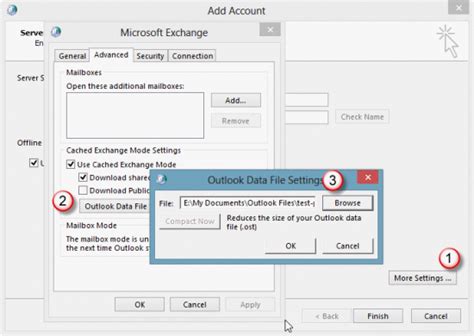 Change Location Outlook Data File Ost Microsoft Outlook HeelpBook
