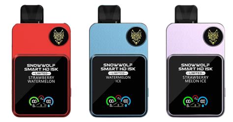 Snowwolf Smart Hd 15k Vape Disposable 1699 Snowwolf 15k Puffs