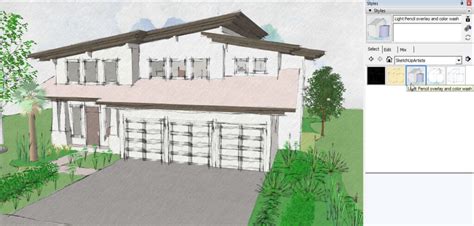 SketchUp Artists Styles Part 2 Install Styles Into SketchUp DanielTal Com