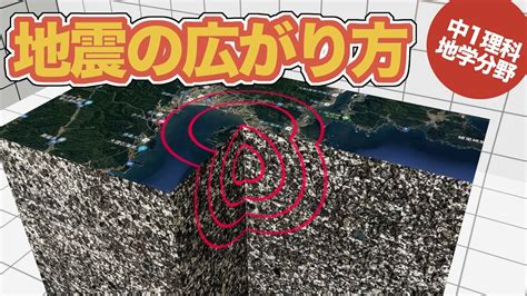 【中1理科】地震の波の伝わり方 Youtube